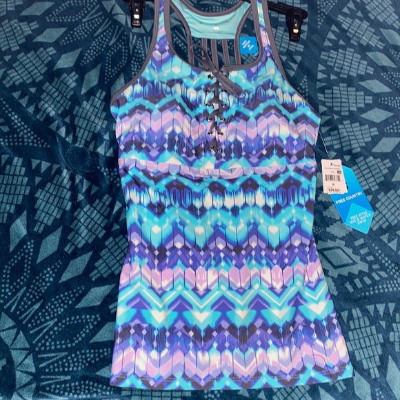 Free Country | Swim | Nwt Racerback Tankini | Poshmark